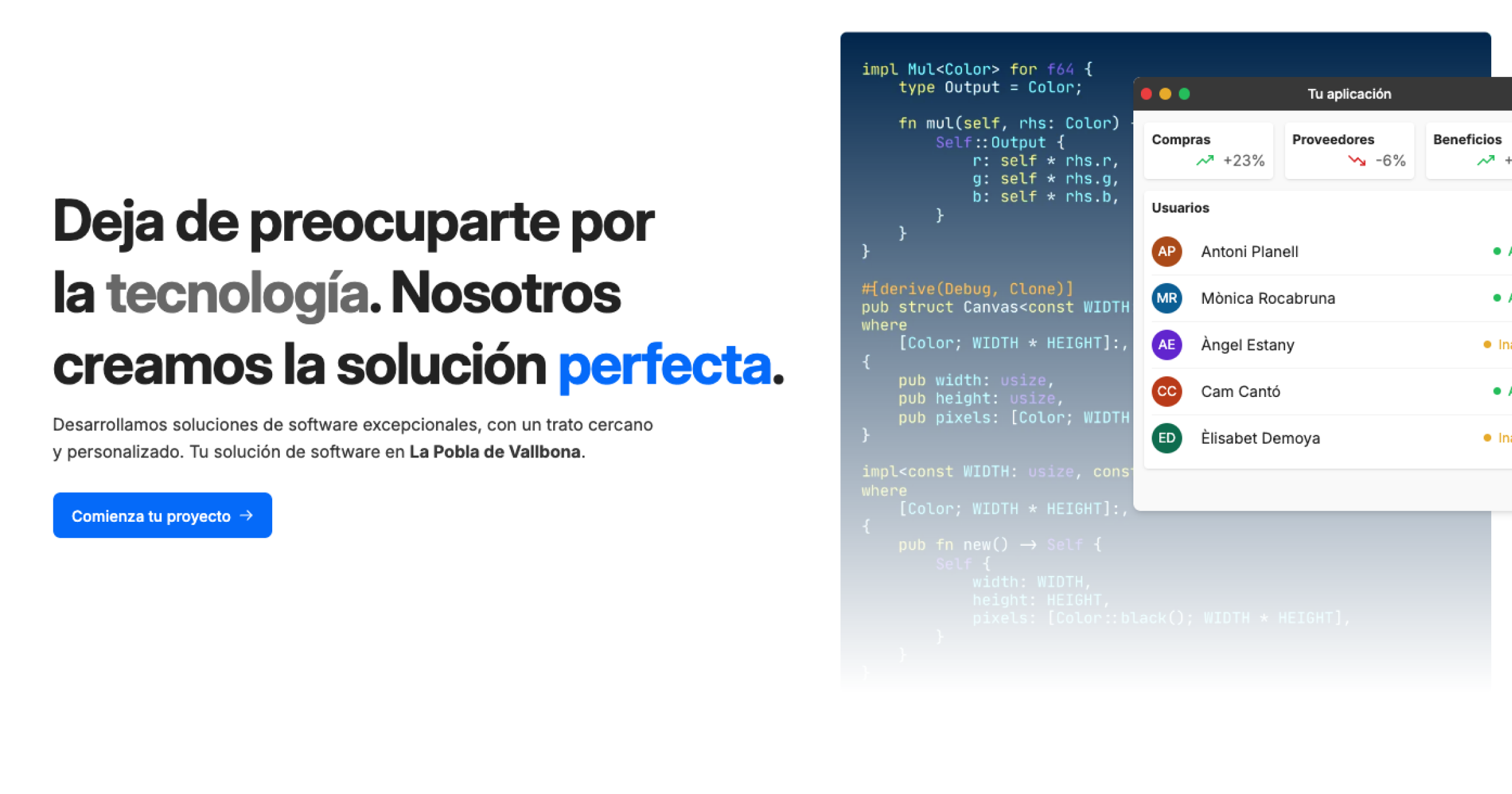 Soluciones de Software